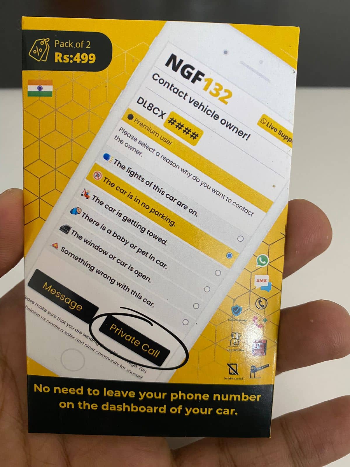 No Need To Leave Your Phone Number On The Dashboard Of Your Car Anymore ...